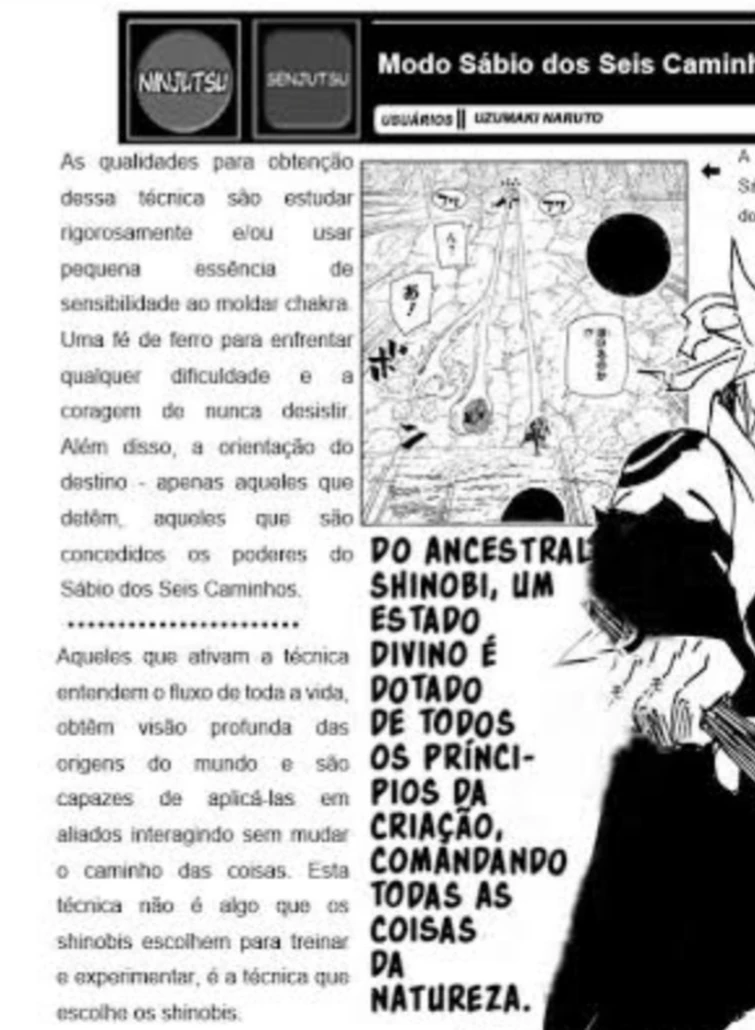 Explicando como funciona o Modo Rikudou do Naruto | Fandom