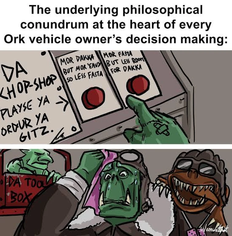 Orks have the best memes. | Fandom