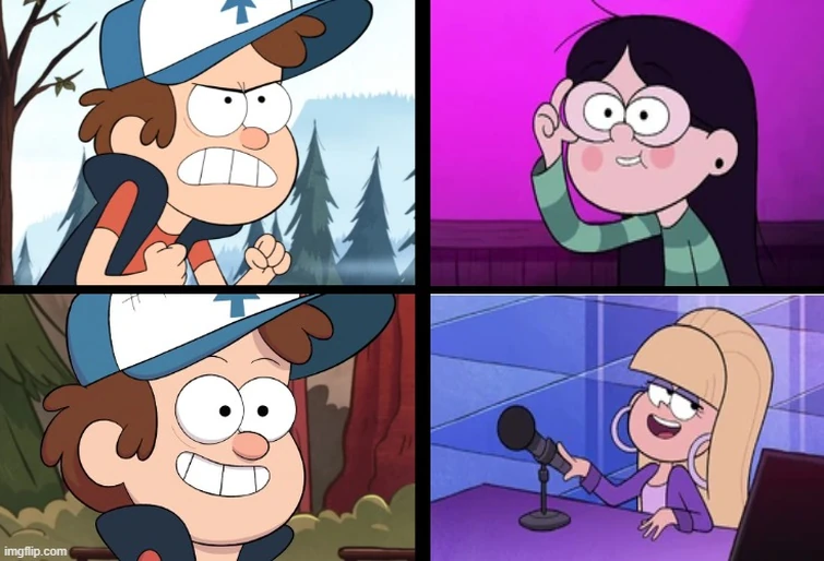 Dipper Pines shipping meme | Fandom