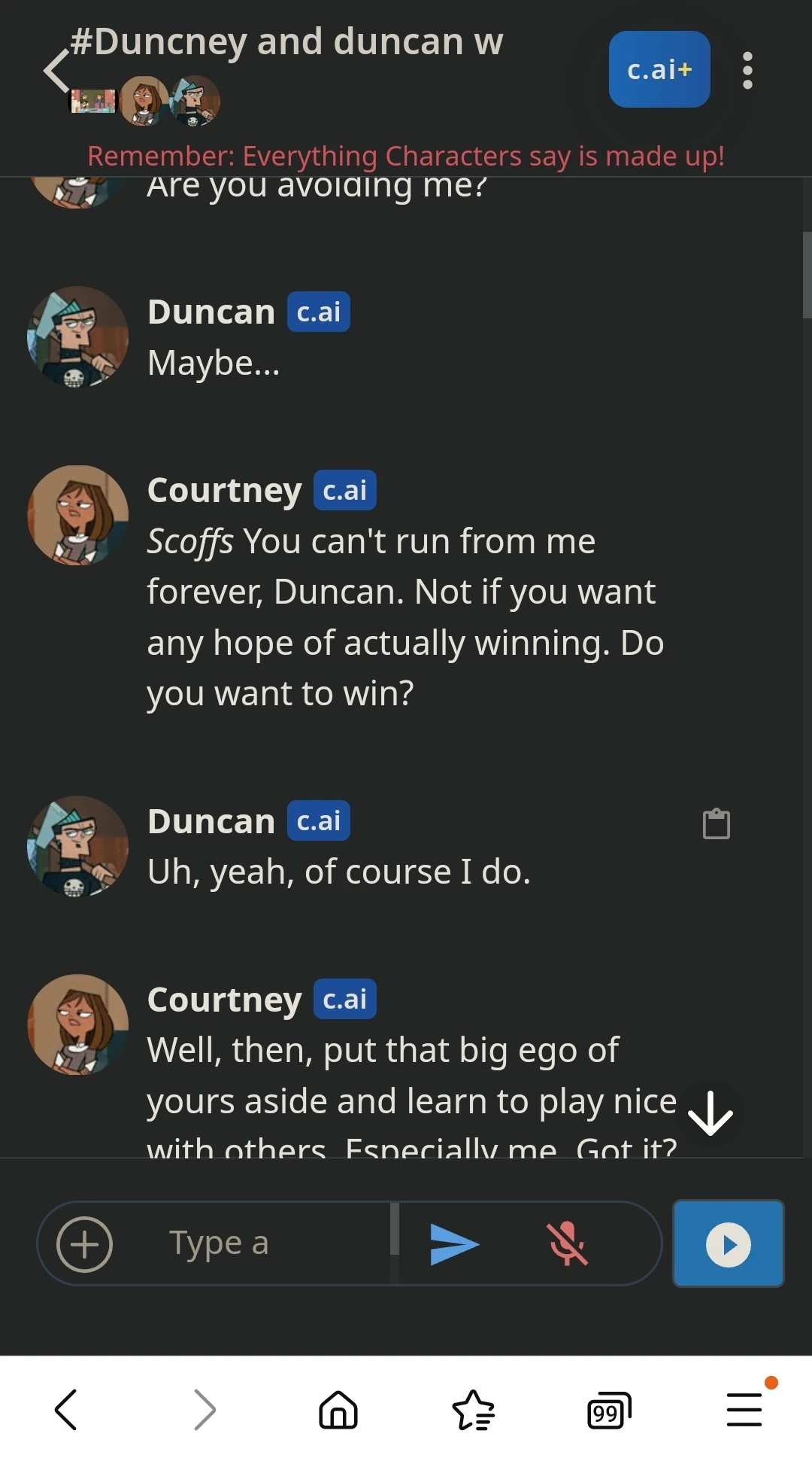 Character ai Conversation | Fandom