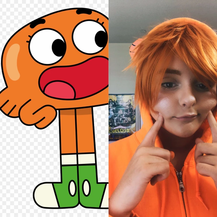 Darwin From The Amazing World Of Gumball Costume Carbon, 55% OFF