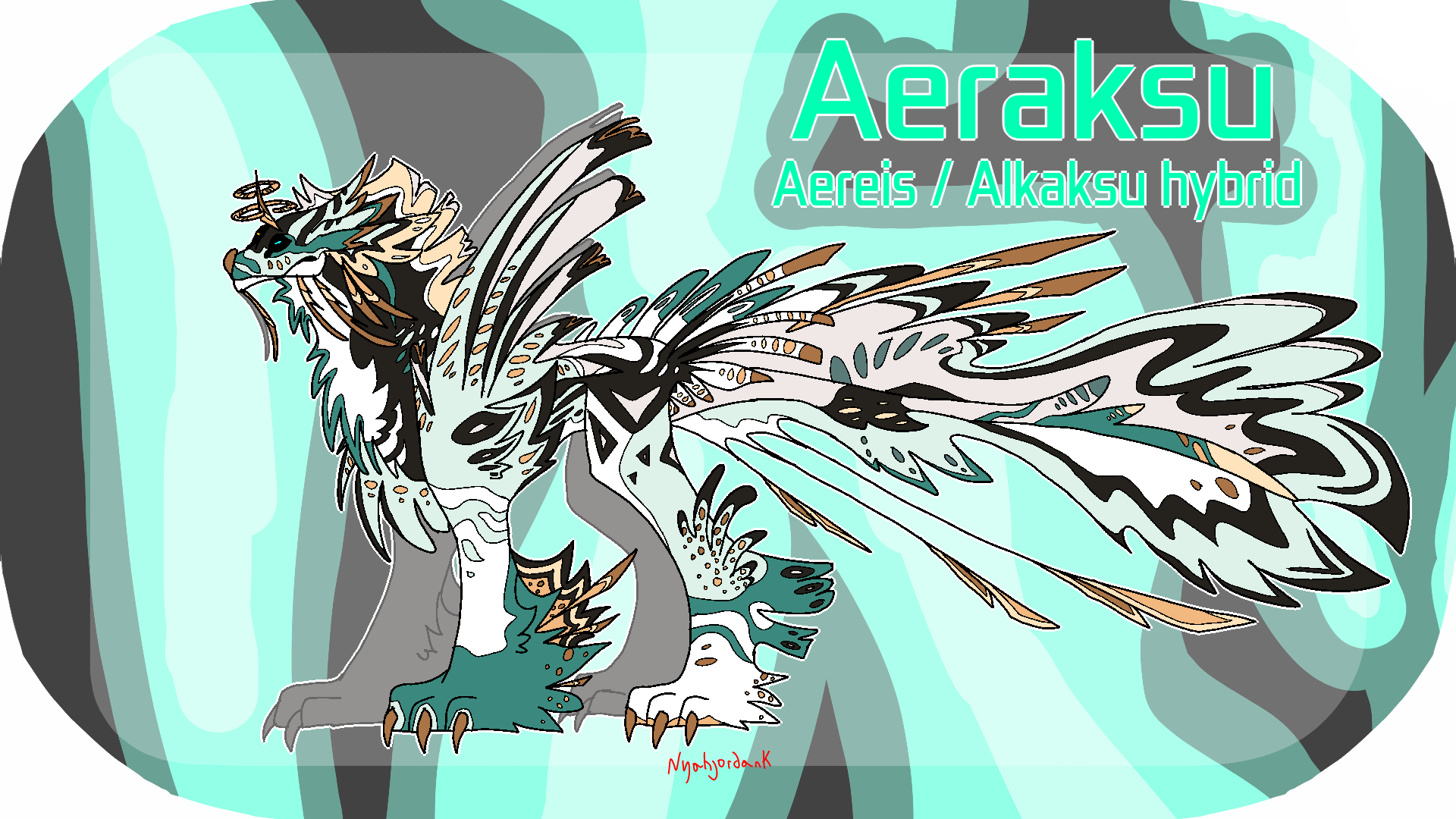 Aereis / Alkaksu hybrid - drawing creature hybrids pt3 | Fandom