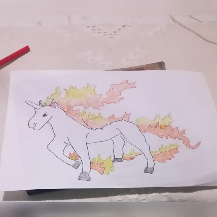 Rapidash drawing | Fandom