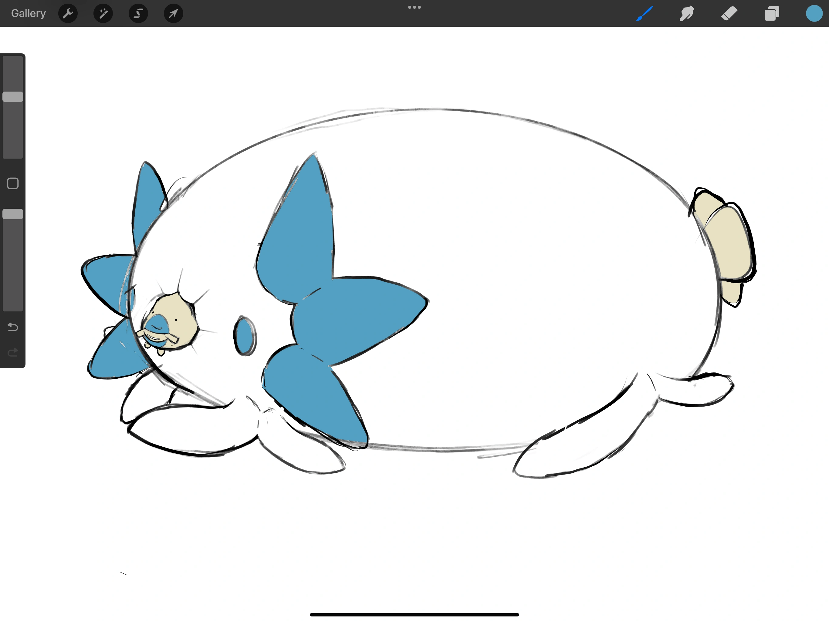 Pls give me constructive criticism for this fakemon | Fandom