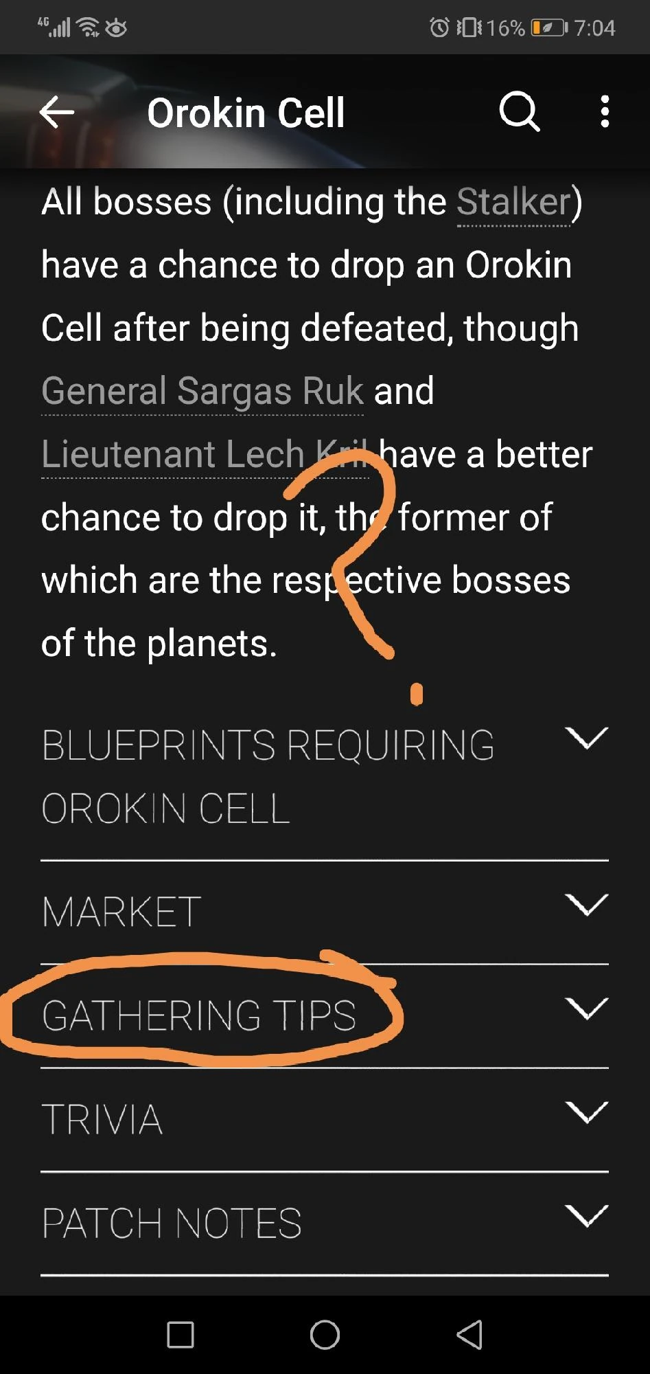 Orokin Cells | Fandom