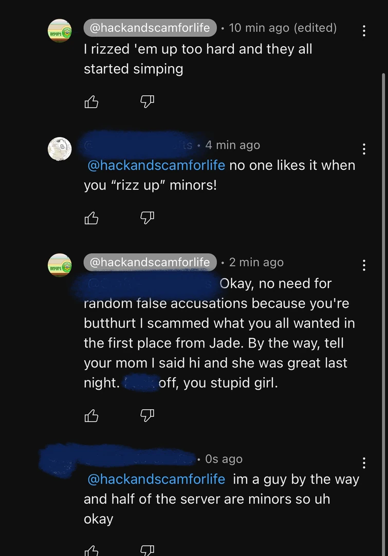 Exposing leo/jammified/prob the one who made the post about chase | Fandom