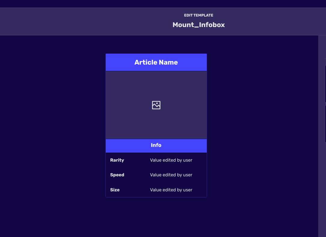 Mount InfoBox (help if you can!) | Fandom