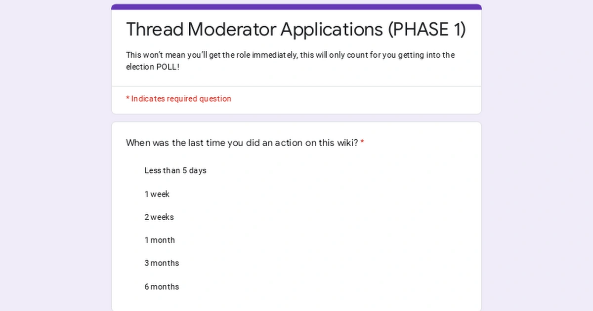 Thread Mod Apps! (PHASE 1) | Fandom