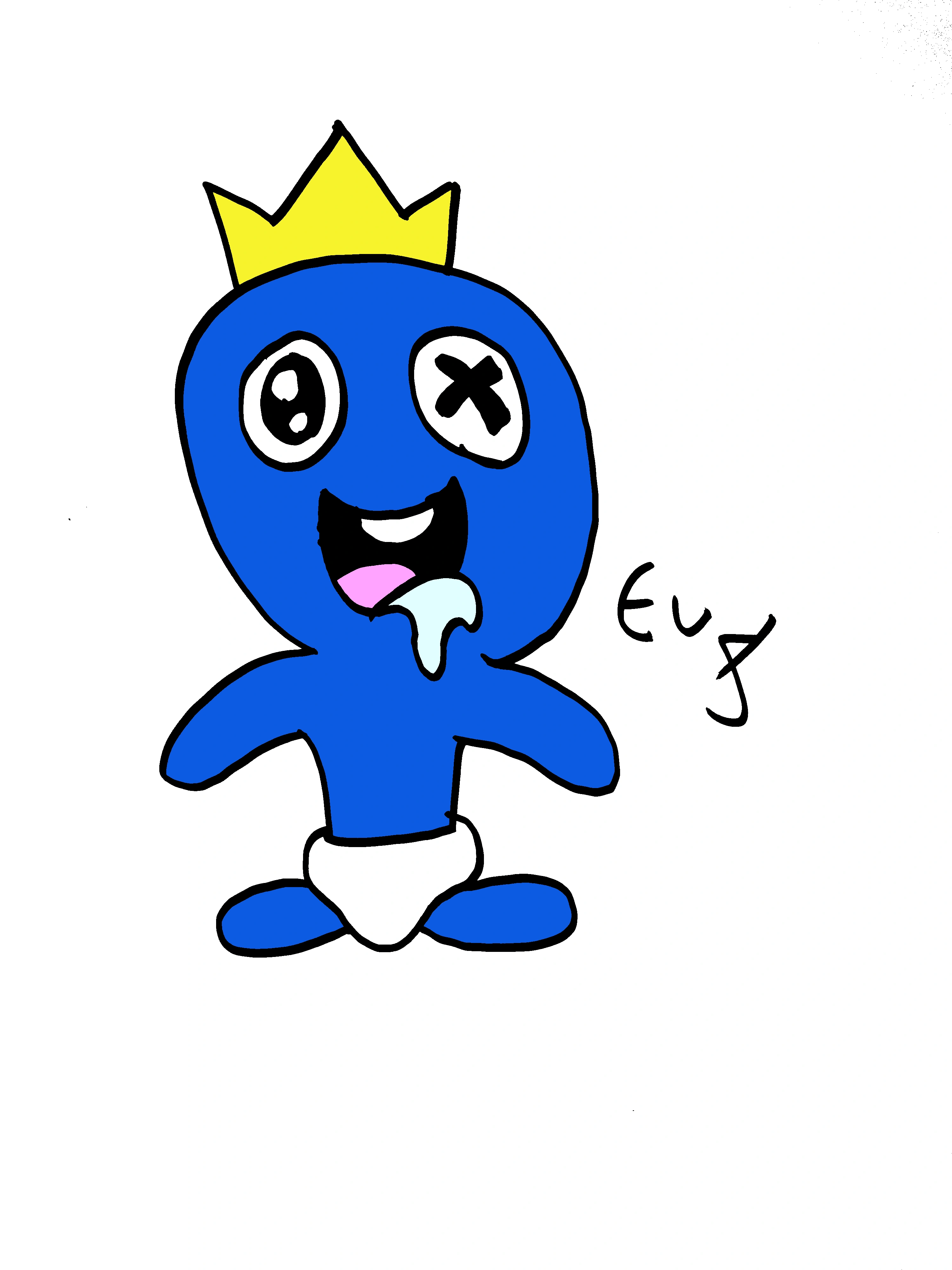 My drawing of Baby Blue | Fandom