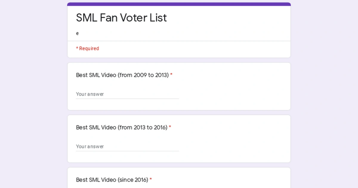 Vote for the List! | Fandom