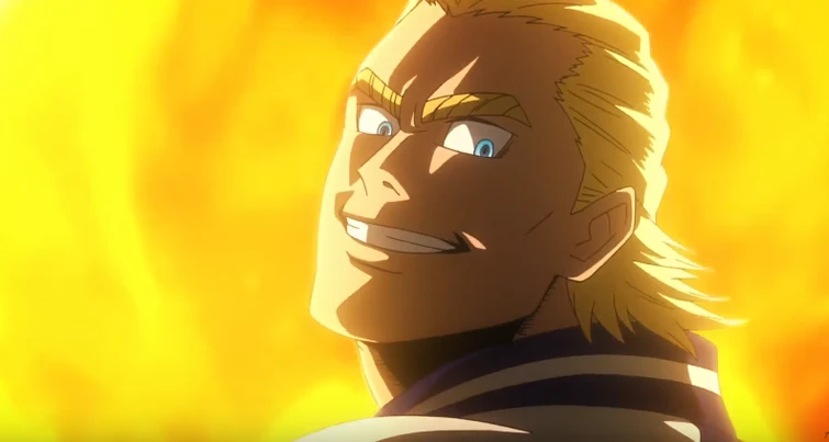 All Might's newfound eyes. | Fandom