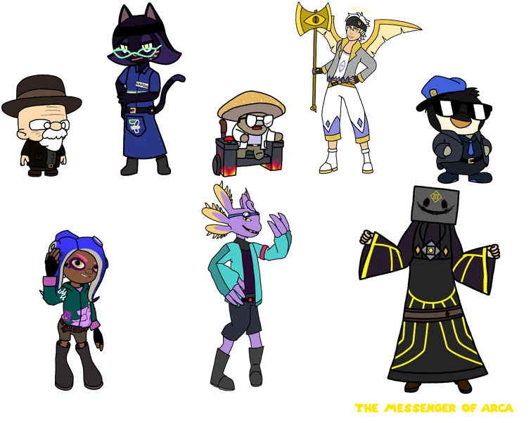 Hopefully final versions of my SMG4 D-Sides design concepts | Fandom