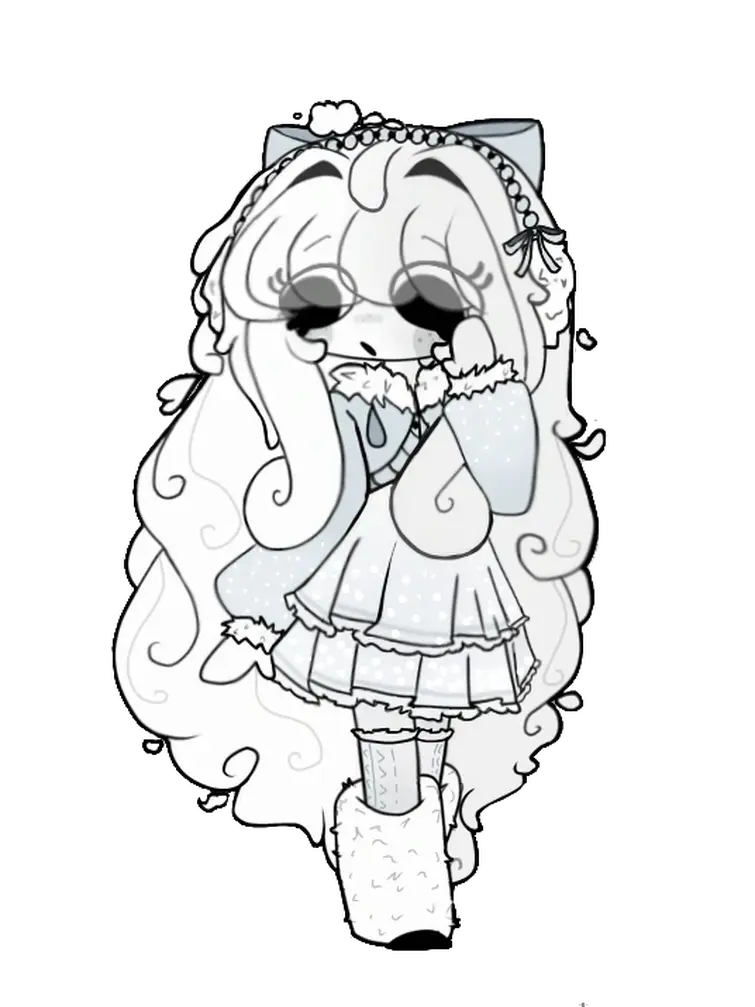 i was redesigning my outsiders oc but then realized who she looks like ...