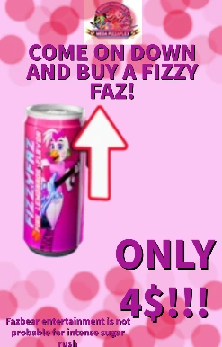 heres an advertisment for Chica's Fizzy Faz I made | Fandom