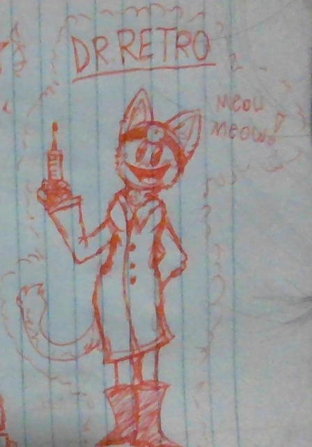 Dr.Retro drawing | Fandom
