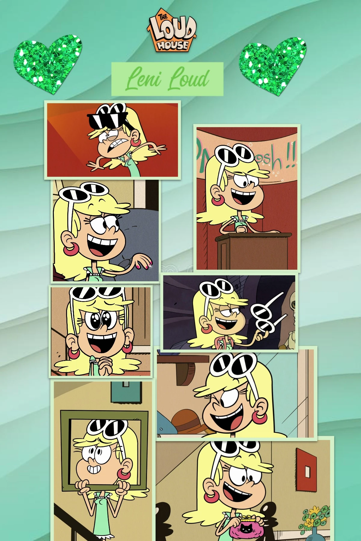 Leni Loud collage💚💚💚 | Fandom