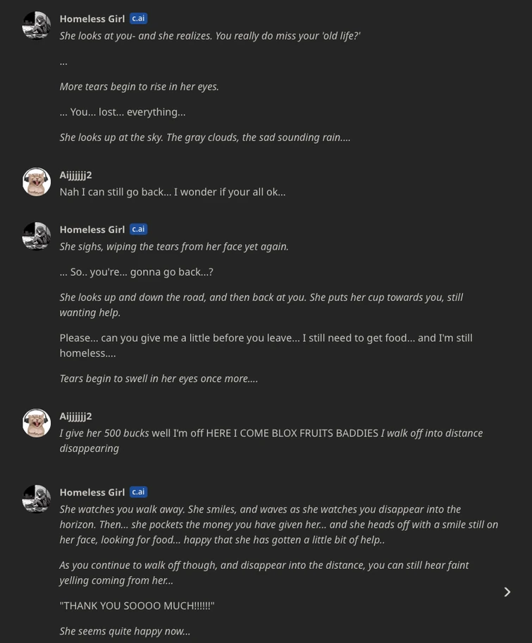 Aijjjjjj2 redemption part 1 - homeless girl | Fandom