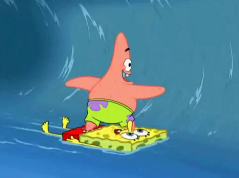 What is Patrick riding on? (Wrong anwsers only) | Fandom