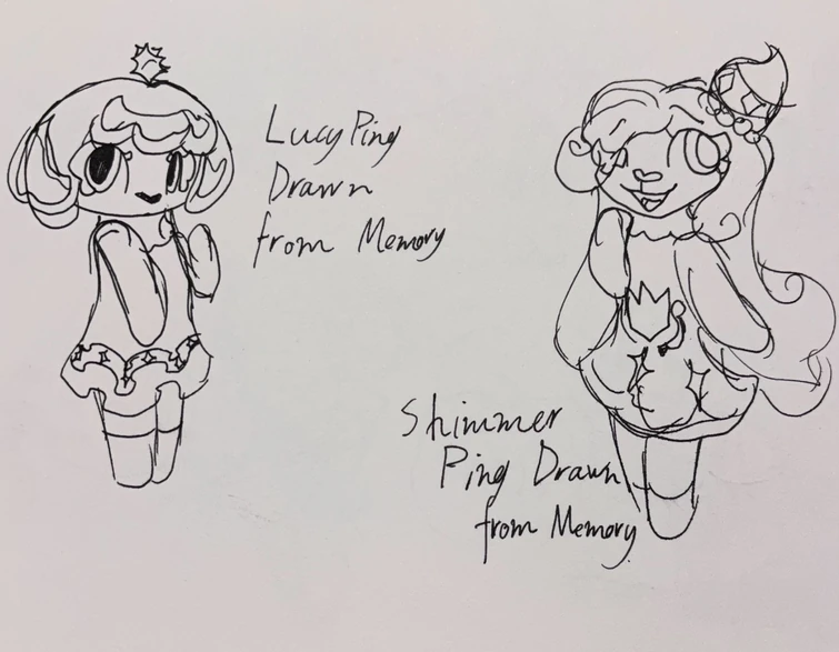 Tried drawing 2 of the star TeeniePings from memory | Fandom