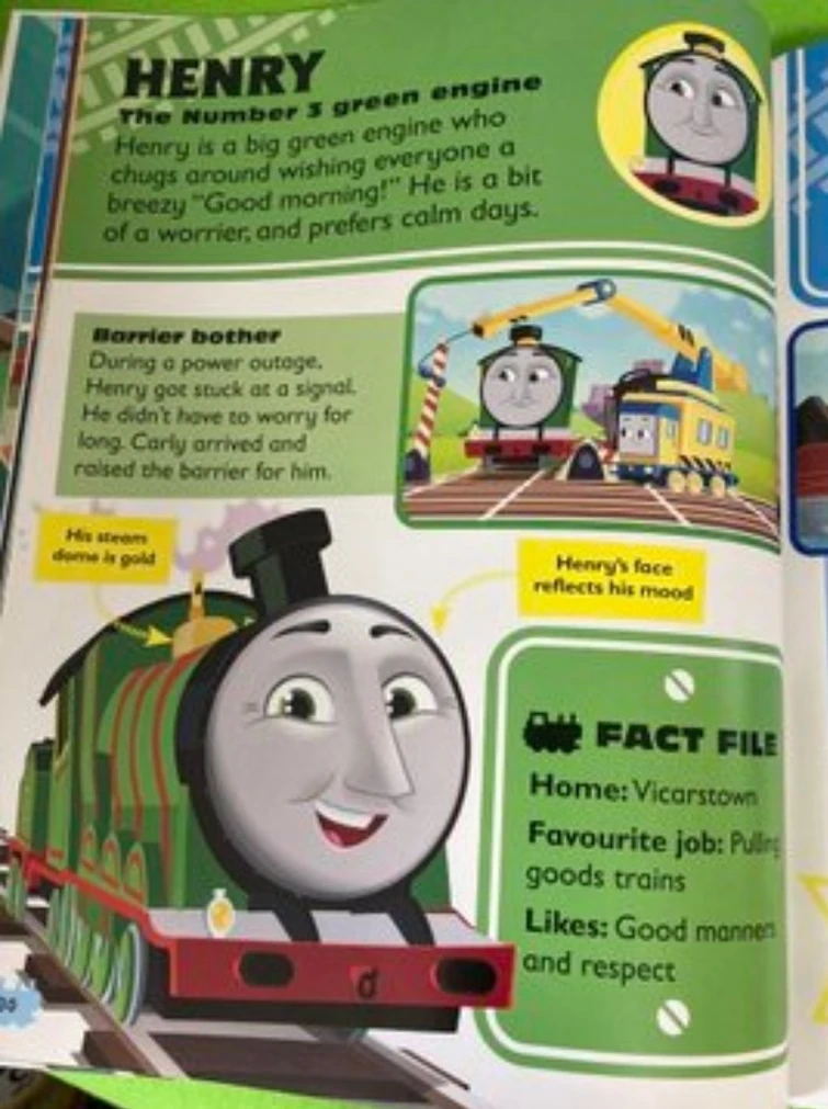 Edward and Henry in Meet The Engines Book | Fandom