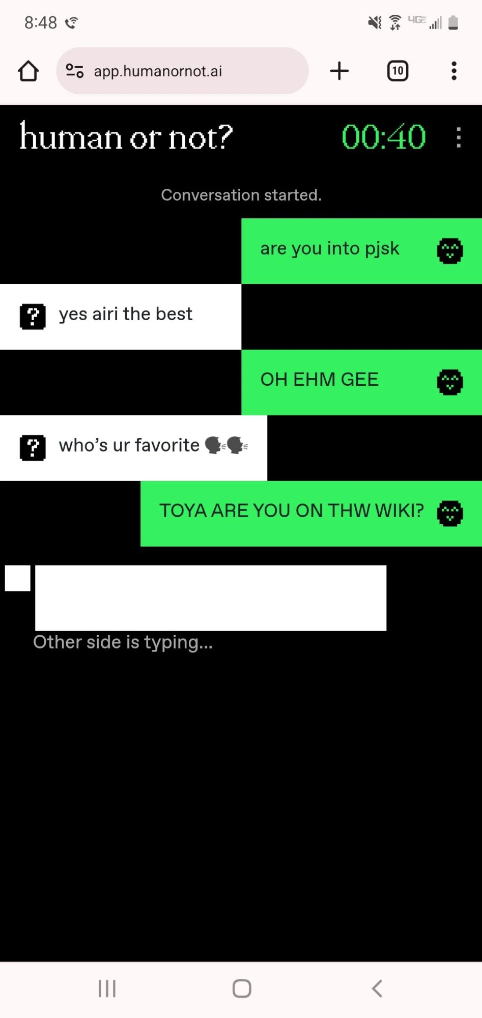 STOP THWY ENDED THE CHAT | Fandom