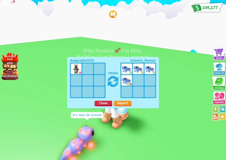 W/F/L (The Geckos were all full grown and my Kangaroo was Pre-Teen ...