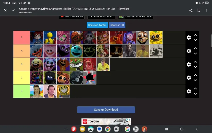 controversial tier list