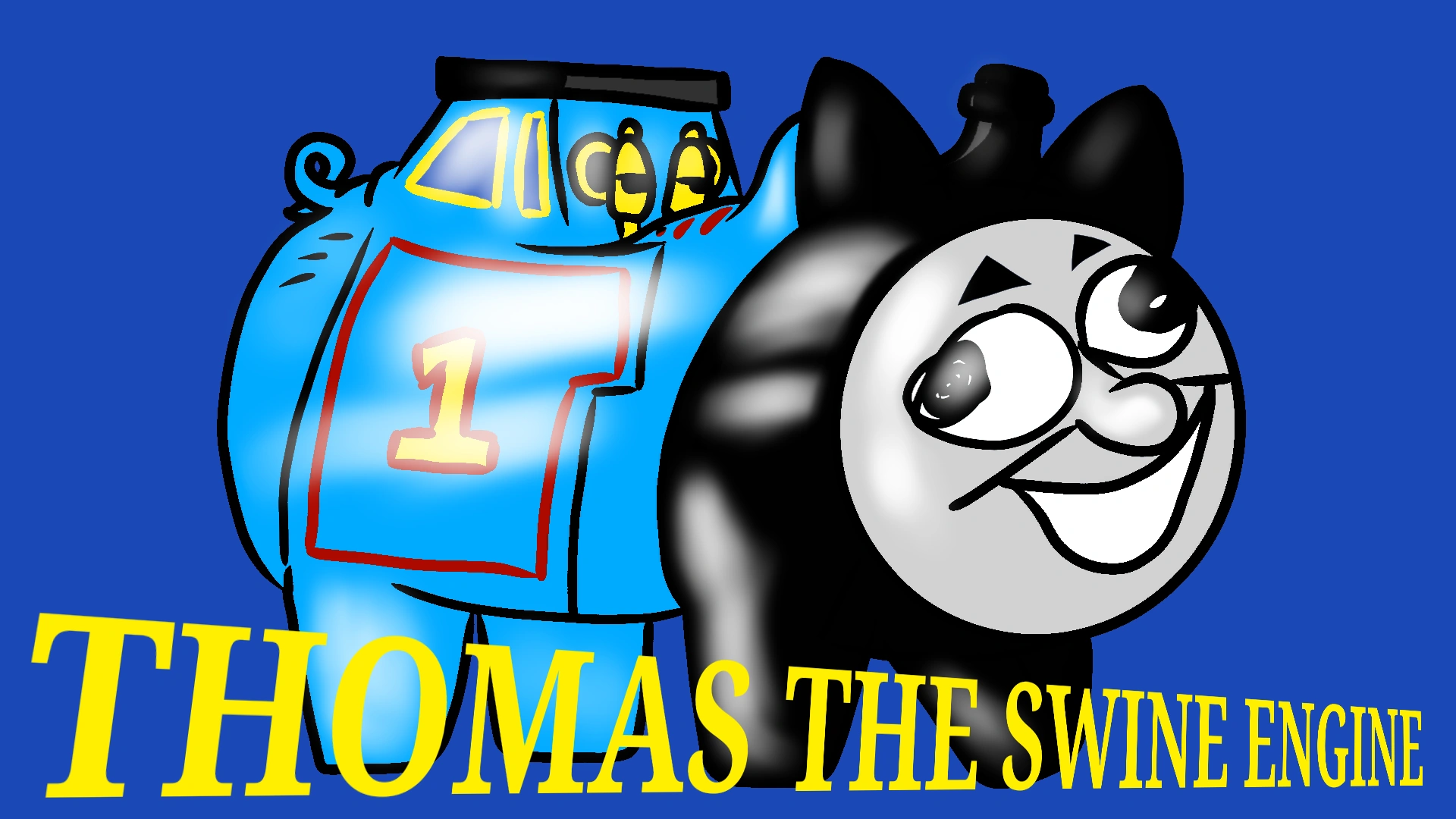 Here's some old art of the Thomas piggy bank | Fandom