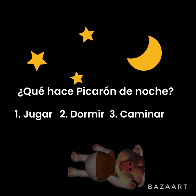 What is Picarón doing in the night? | Fandom