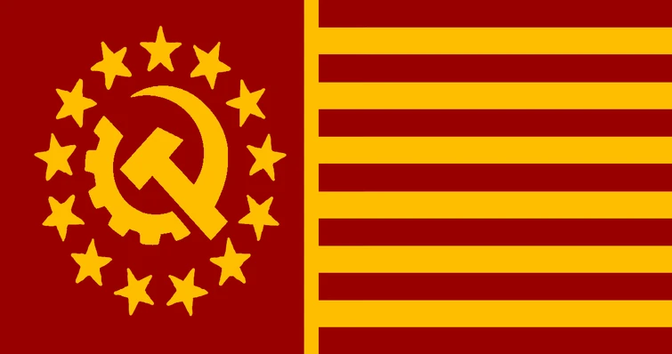 Crappy communist USA flag | Fandom