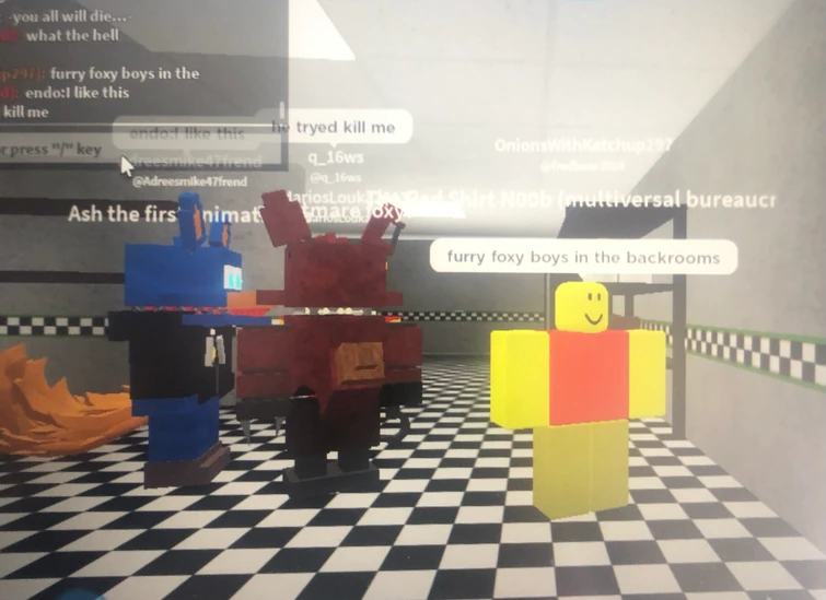 Any of you ever played the roblox FNaF rp Animatronic World | Fandom