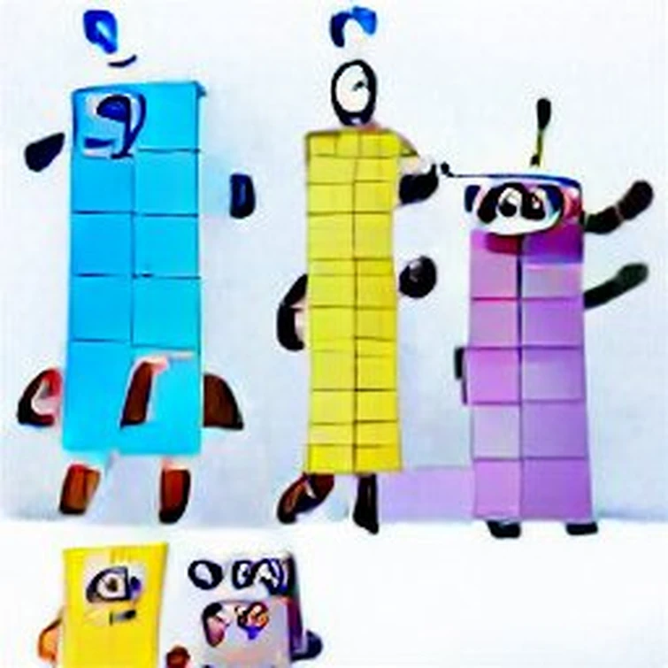 More ai generated numberblocks | Fandom