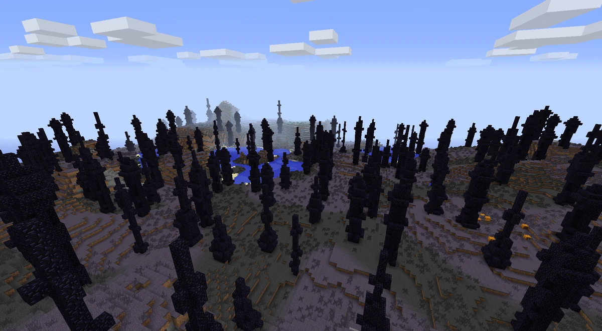 Obsidian Forest | EccentricBiomes Wikia | Fandom