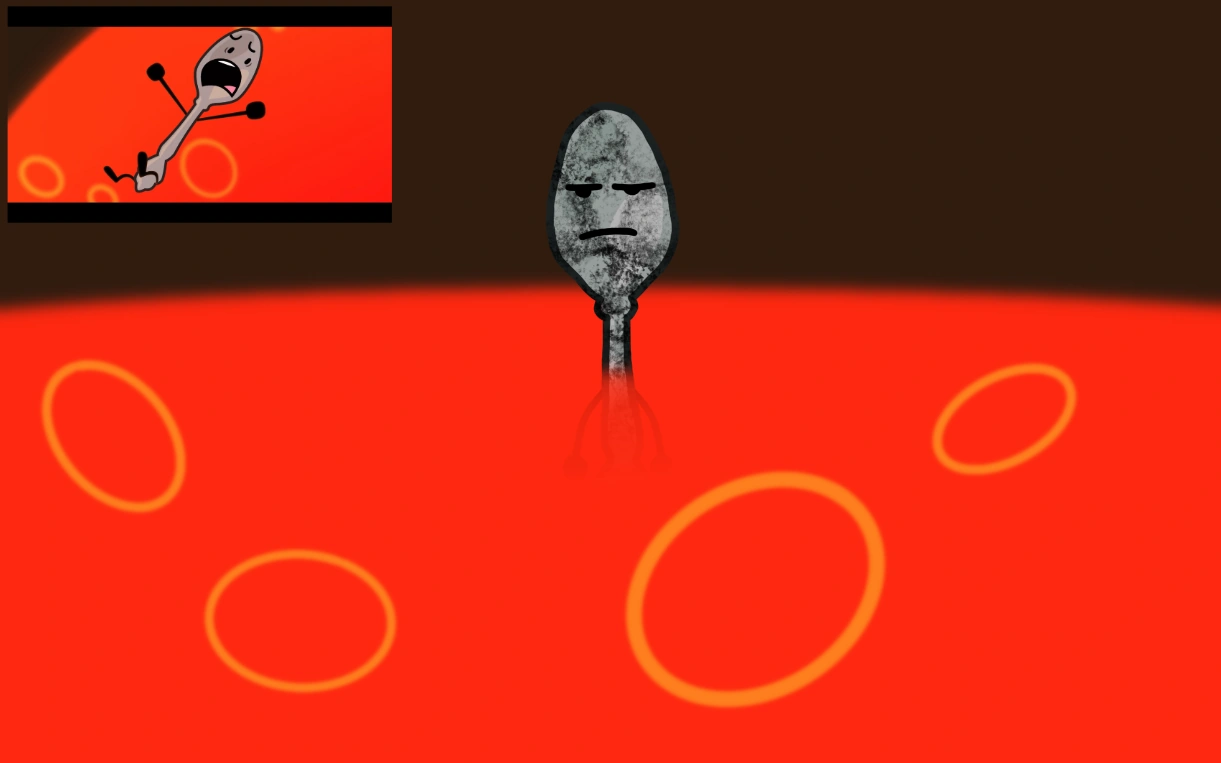 After watching TPOT 14, I decided to make silver spoon surviving in the lava in Episode 4 of ...