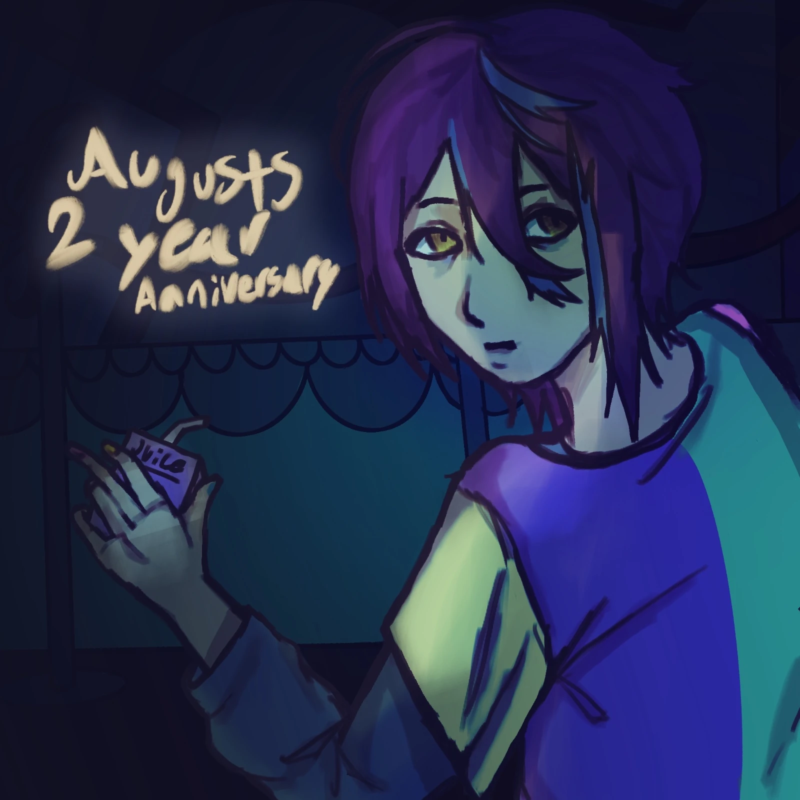 rui fan art for my (approx) 2nd anniversary of playing pjsk! ^^ (repost ...