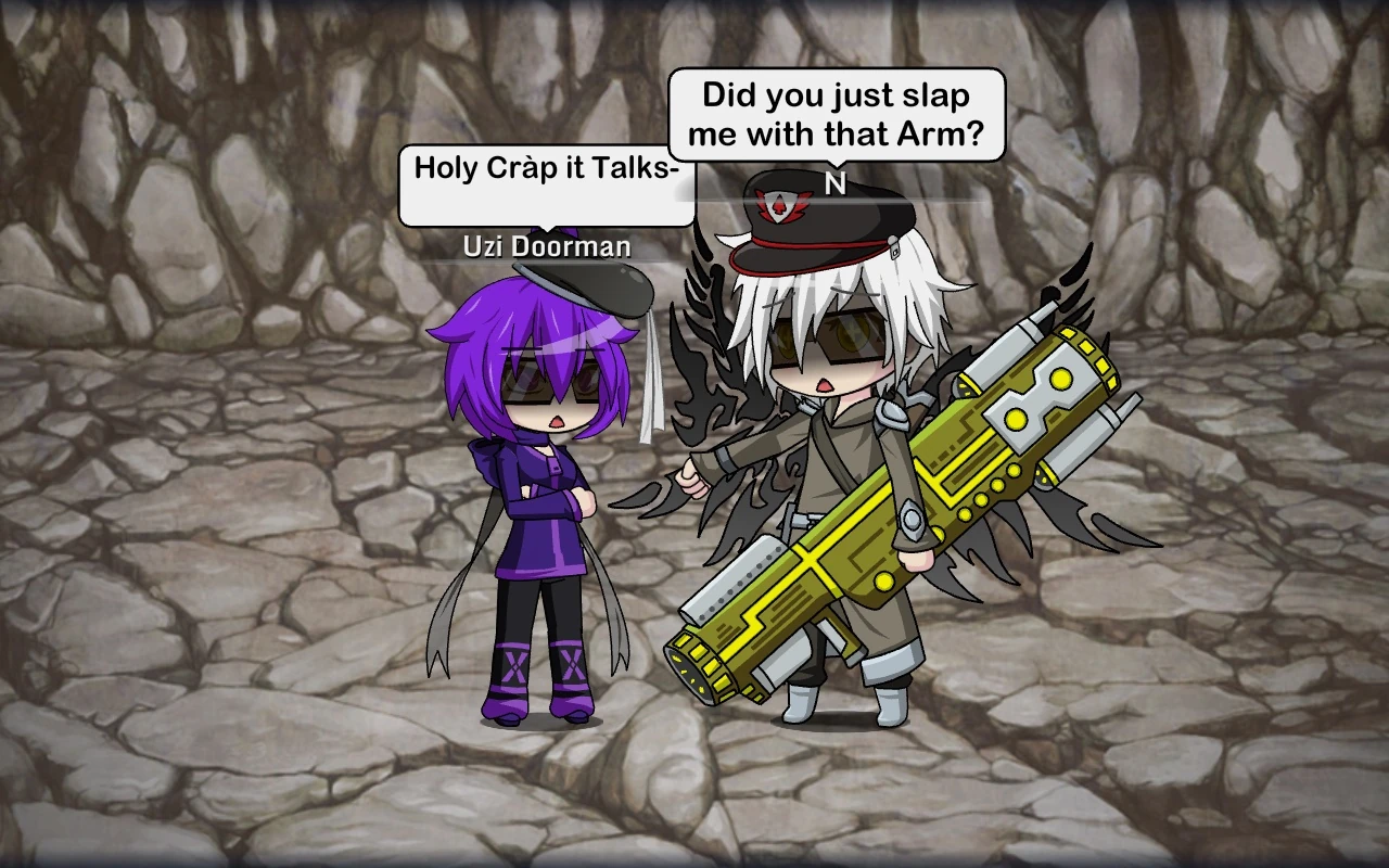 N and Uzi in Gacha Studio | Fandom