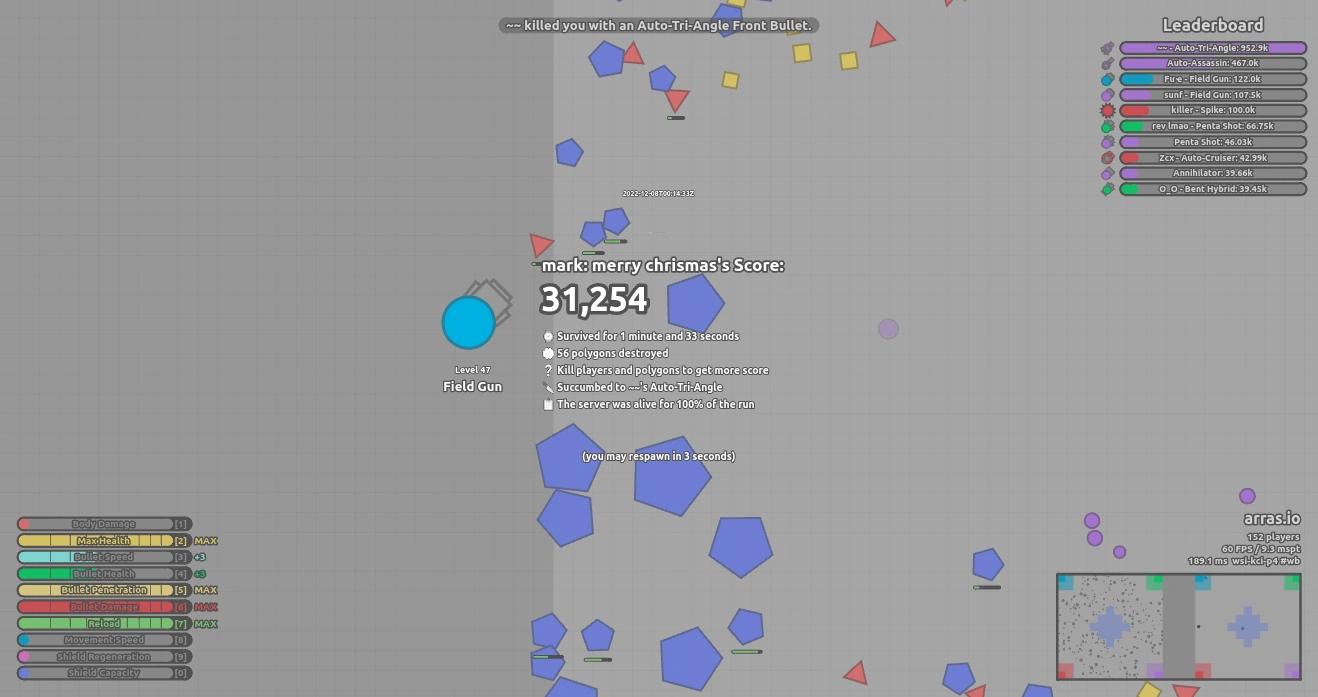 Arras.io new tank (Field gun) | Fandom