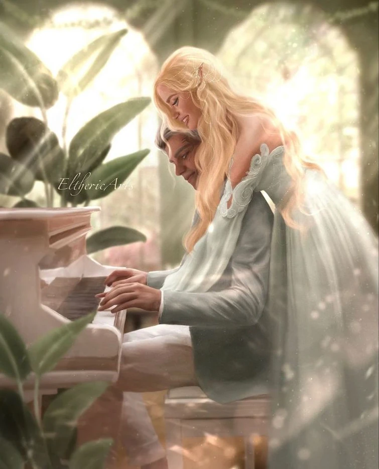 Just found this beautiful fanart of Rowaelin I love them so much | Fandom