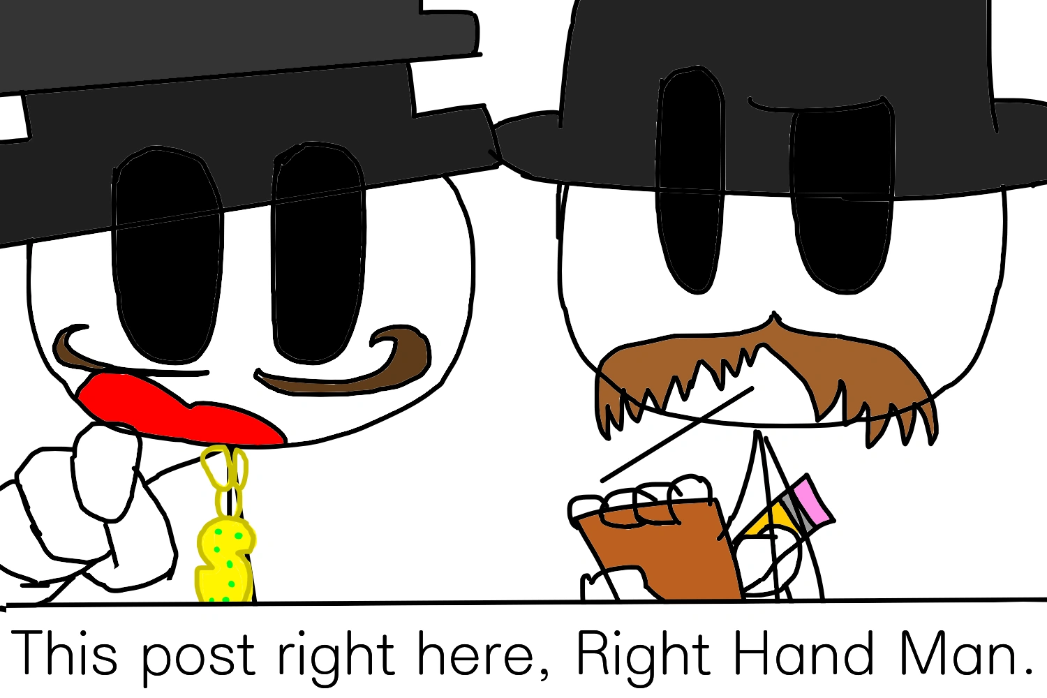 im gonna post this thing i made every time i find a cursed post | Fandom