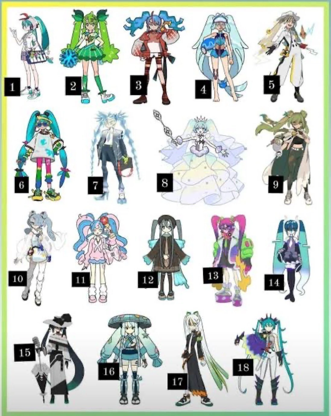 which miku fits my vibe . . . | Fandom