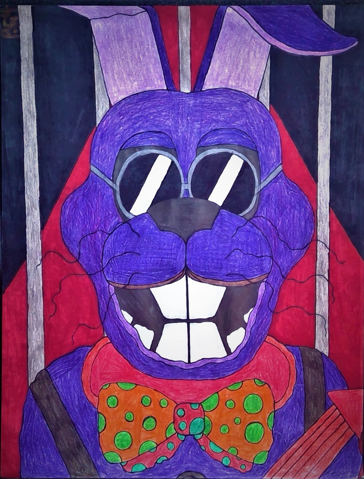 Finished Bonnie From The Jr's Trailer-...(R.I.P Prang Purple Colored ...