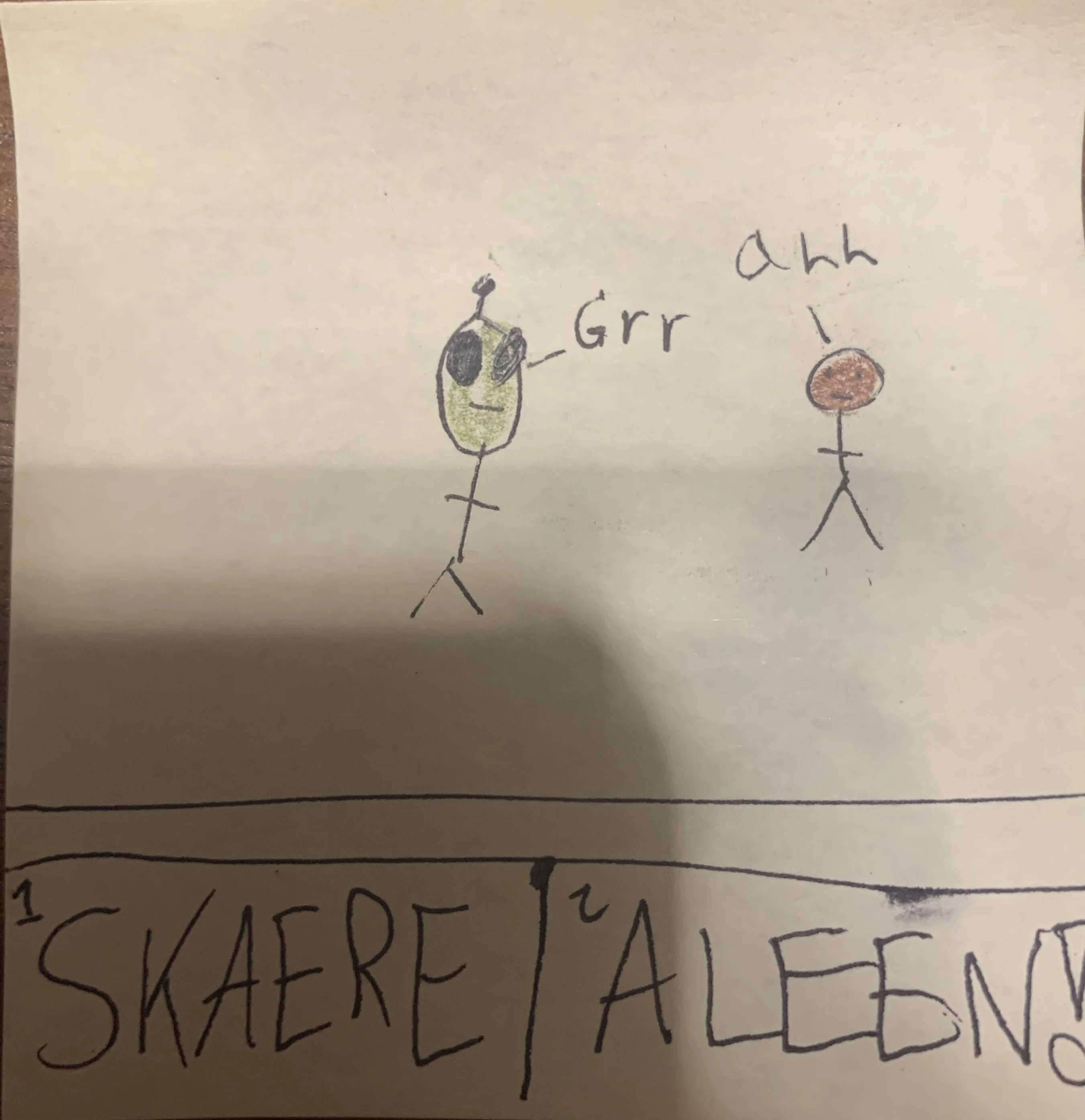 I drew aliens with my friend.. | Fandom