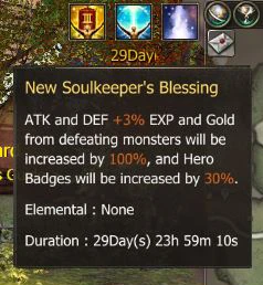 New and Returning Soulkeeper's Blessing | Echo of Soul Wiki | Fandom