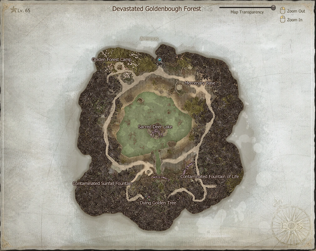 Devastated Goldenbough Forest | Echo of Soul Wiki | Fandom