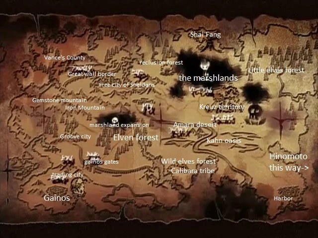 Клинок королевы/Maps | Ἐκλεκτός вики | Fandom