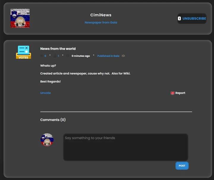 Journals | Eclesiar Wiki | Fandom