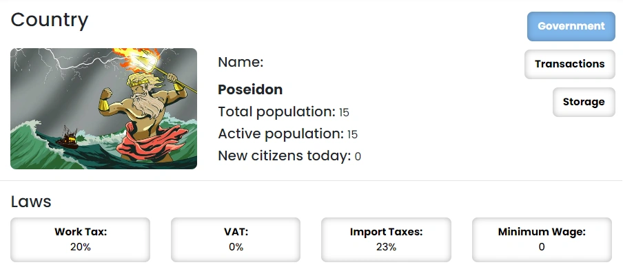 Taxes & Laws | Eclesiar Wiki | Fandom