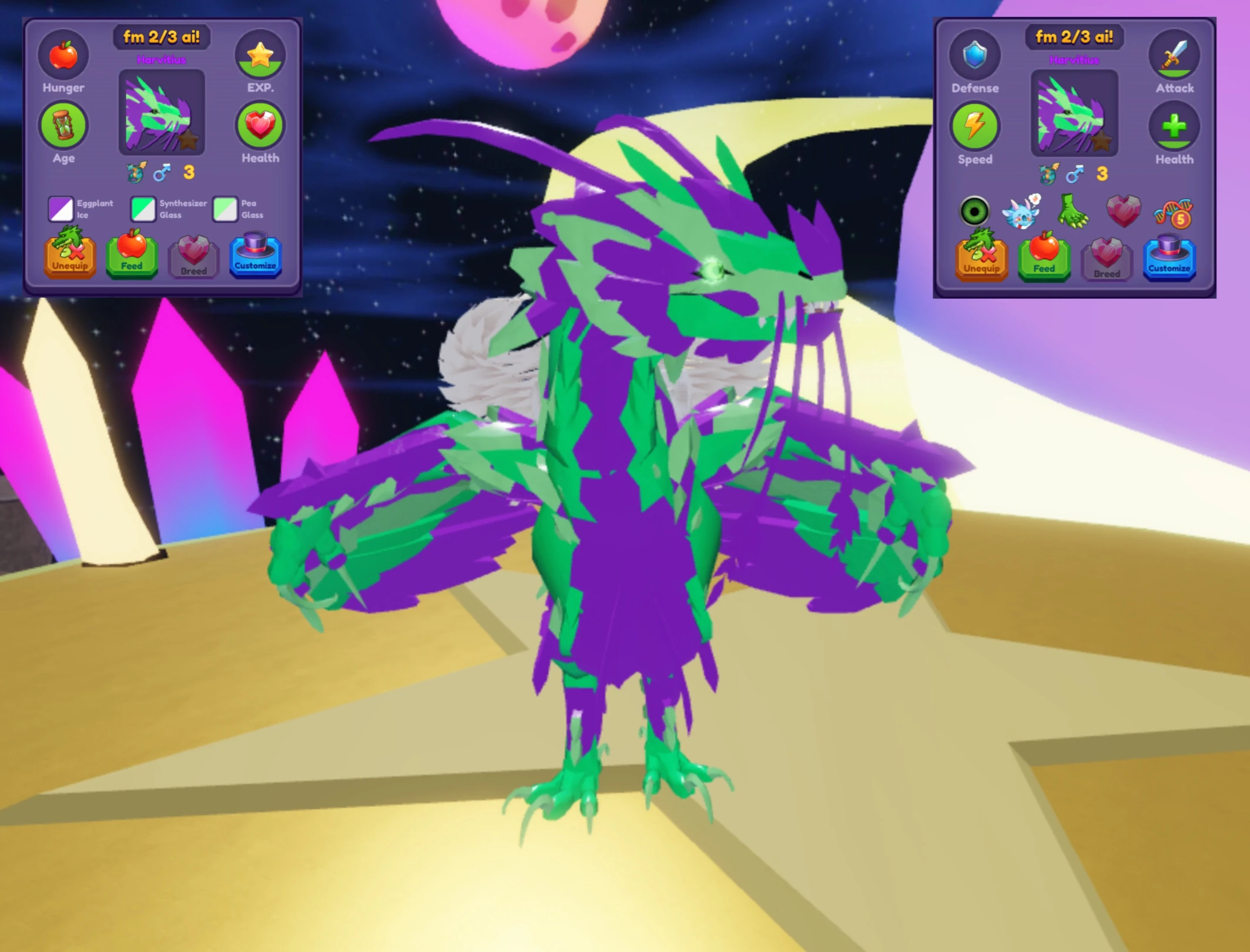 swapping this fm 2/3 ai harv for a 3/3 themed harv! mats and muts don’t matter, comment your ...