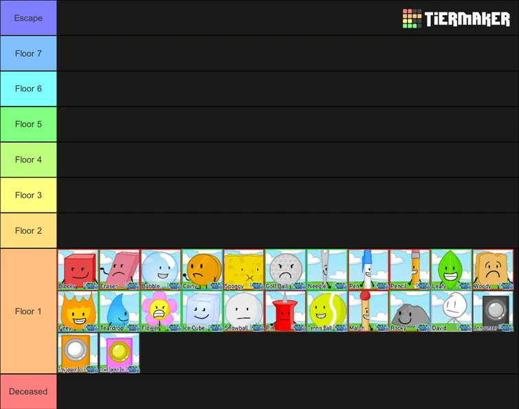 BFDI Lava Escape | Fandom