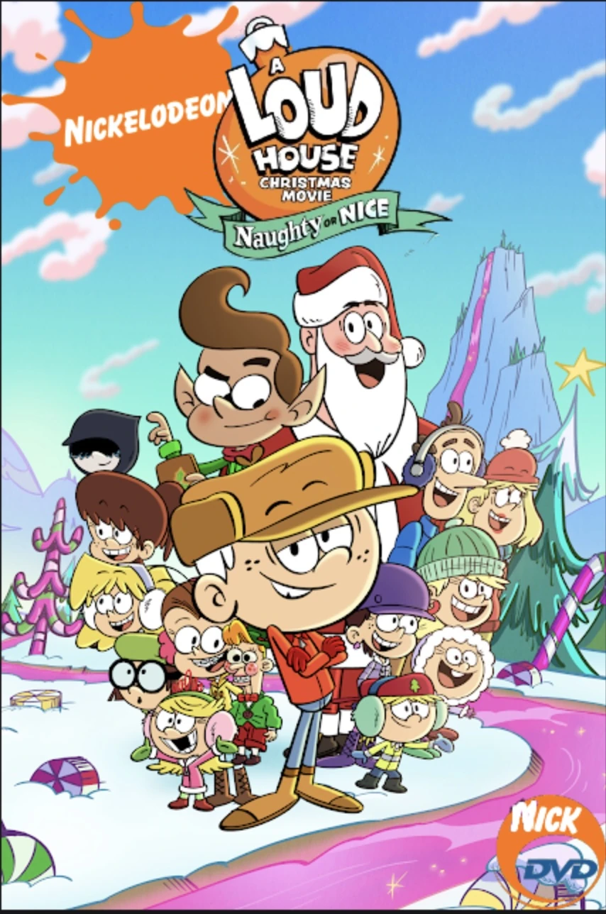 The Loud House Naughty Or Nice fanamle Dvd Cover | Fandom